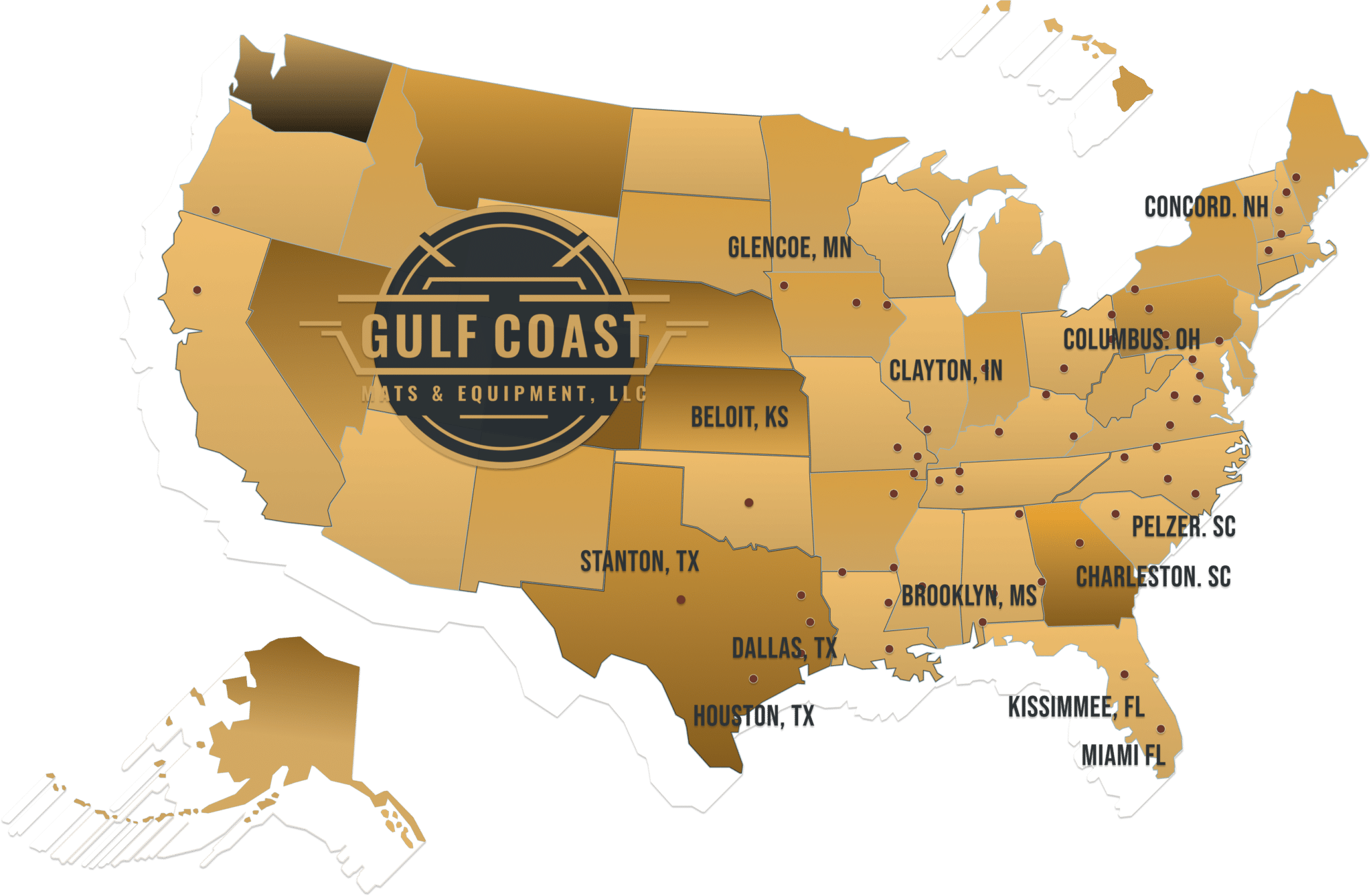 Frequently Asked Questions | Gulf Coast Mats